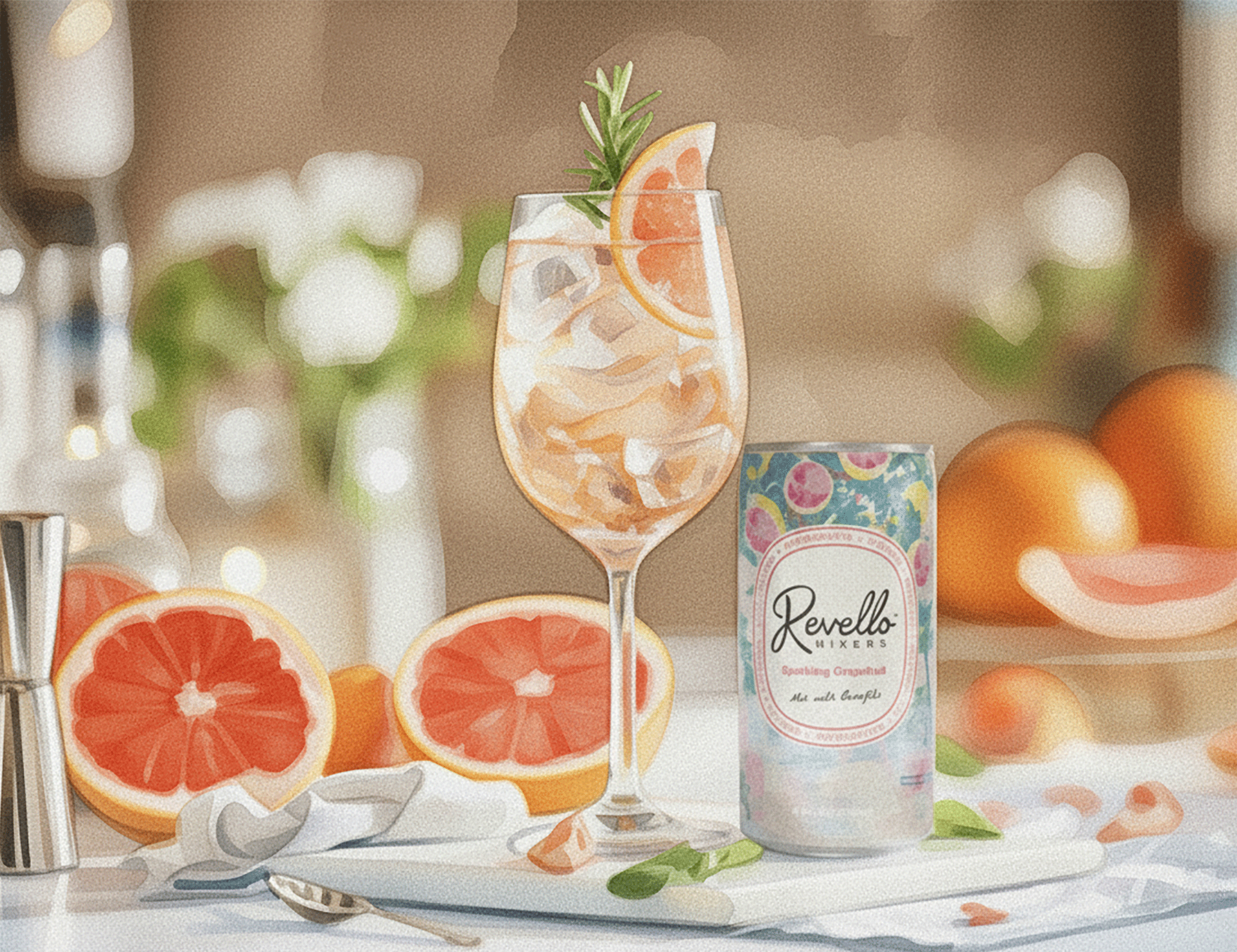Grapefruit Spritz – Revello Premium Mixers