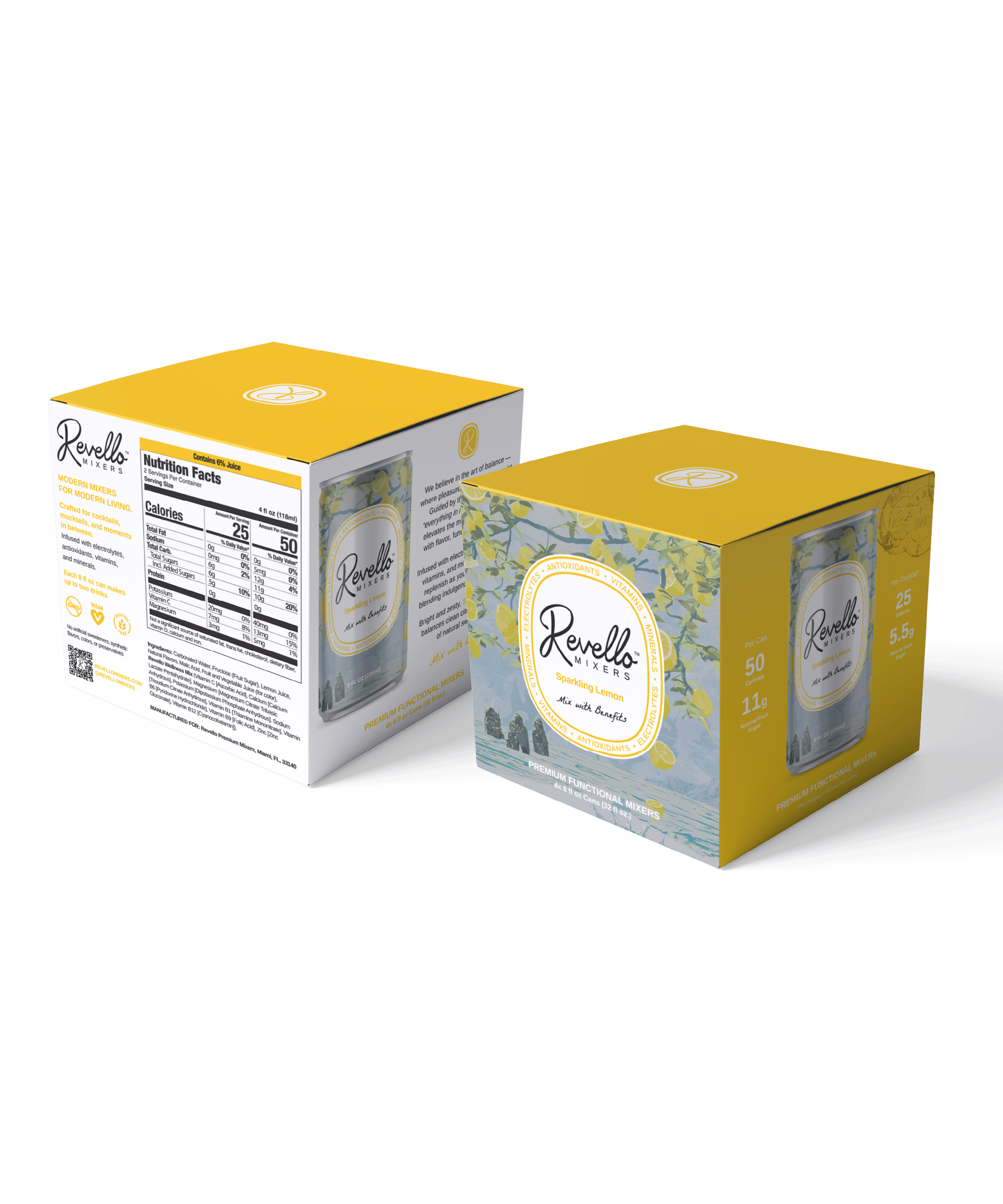 Sparkling Lemon – Revello Premium Mixers